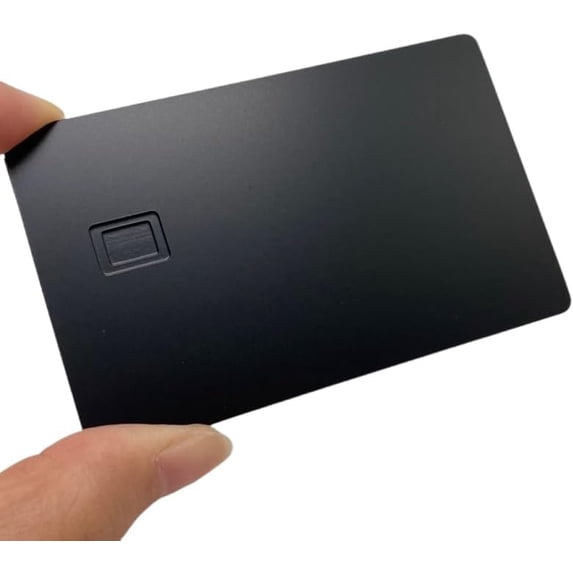 20 Pcs Black Stain Steel Business Card, with 4442 Chip Slot, Magnetic ...