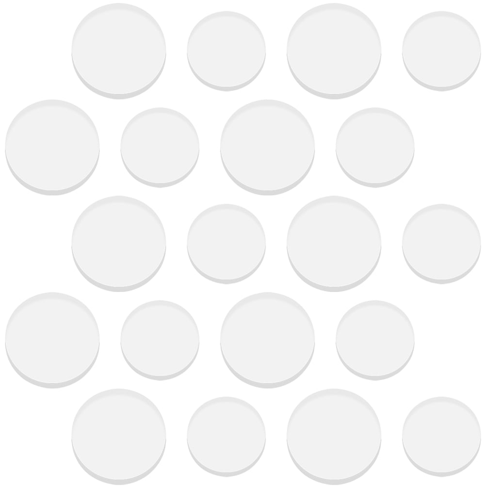 20 Pcs Cabinet Bumpers Clear Furniture Grips to Prevent Sliding Seal ...