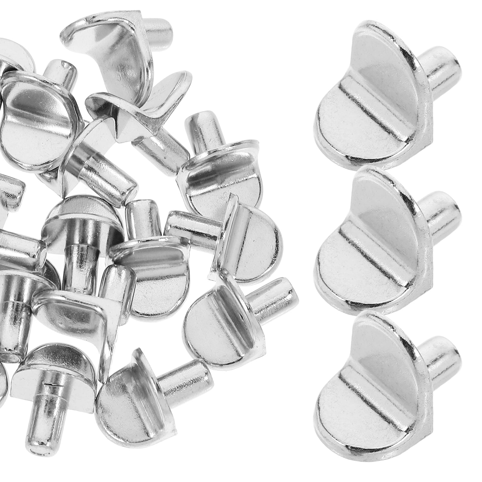 20 Pcs Cabinet Glass Wall Mount Shelf Pegs for Shelves Metal Shelf ...