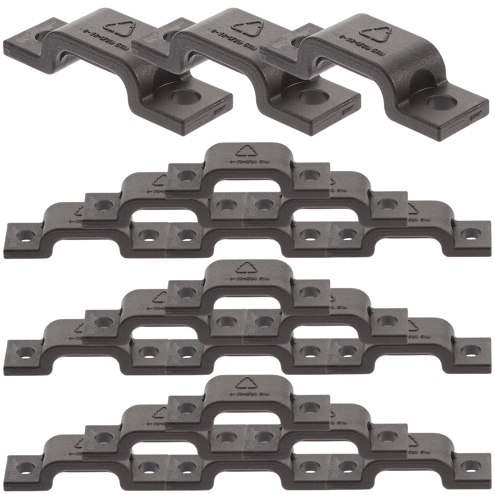 20 Pcs Cable Holder Clip Phone Fastener Flexible Clamps - Walmart.com