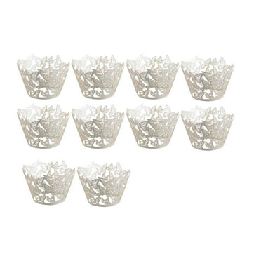 Bakexcel Standard Baking Cups, Classic Blue Greaseproof Festive Cupcake ...
