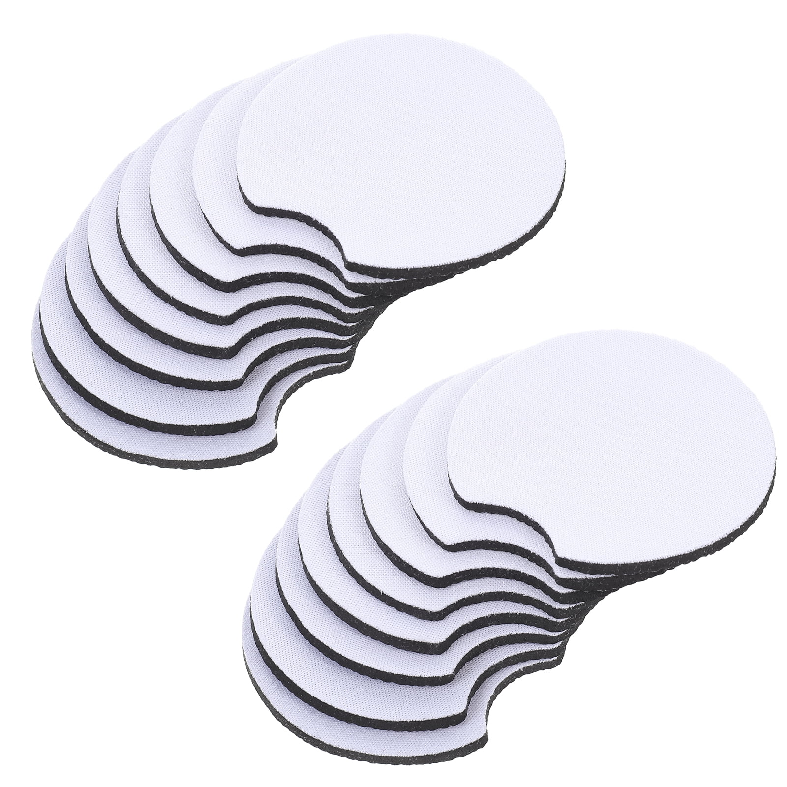 20 Pcs Car Coasters Sublimation Blanks Cup Products DIY Neoprene Pad ...