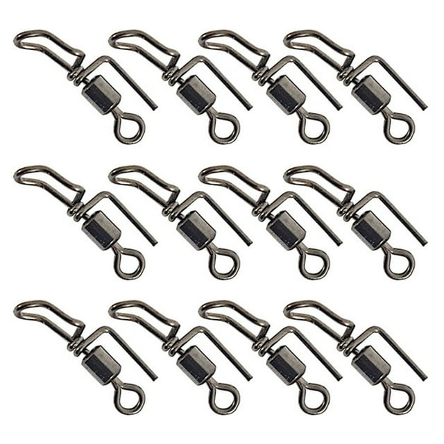 20 Pcs Cascade Swivels Style Swivel For Sea Fishing Rigs Sea Fishing ...