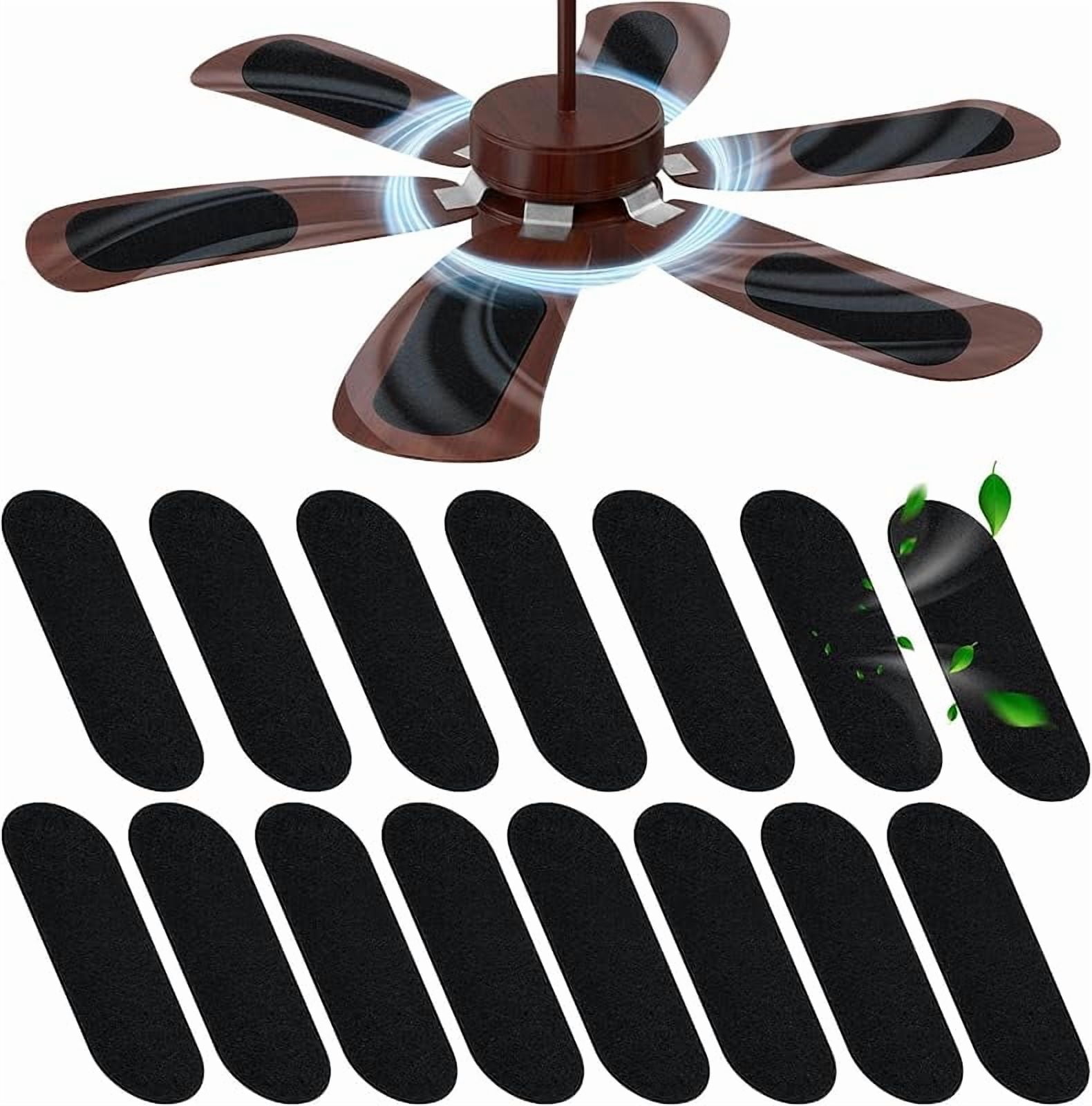 20 Pcs Ceiling Fan Filters for Blades, Activated Coconut Shell Carbon ...