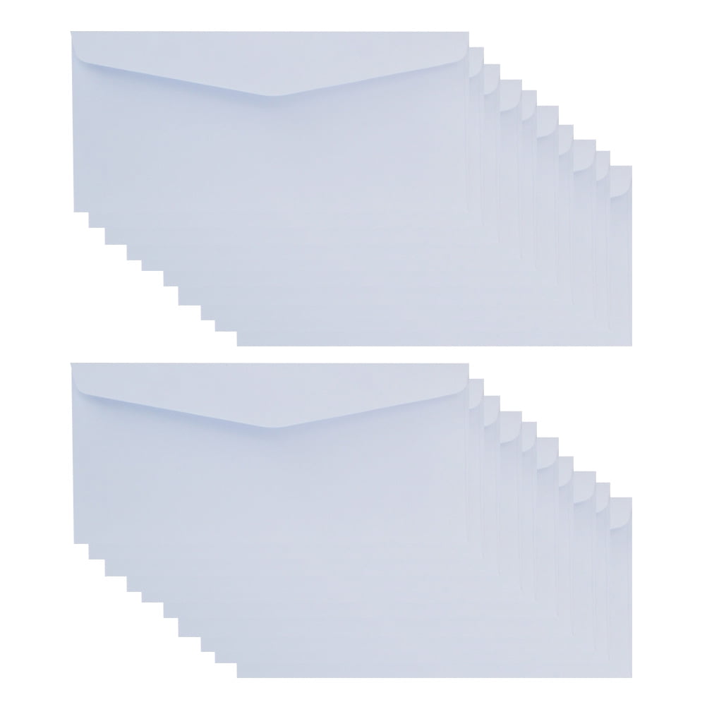 20Pcs Business Letter Envelopes Portable Cheque Envelopes Office File ...