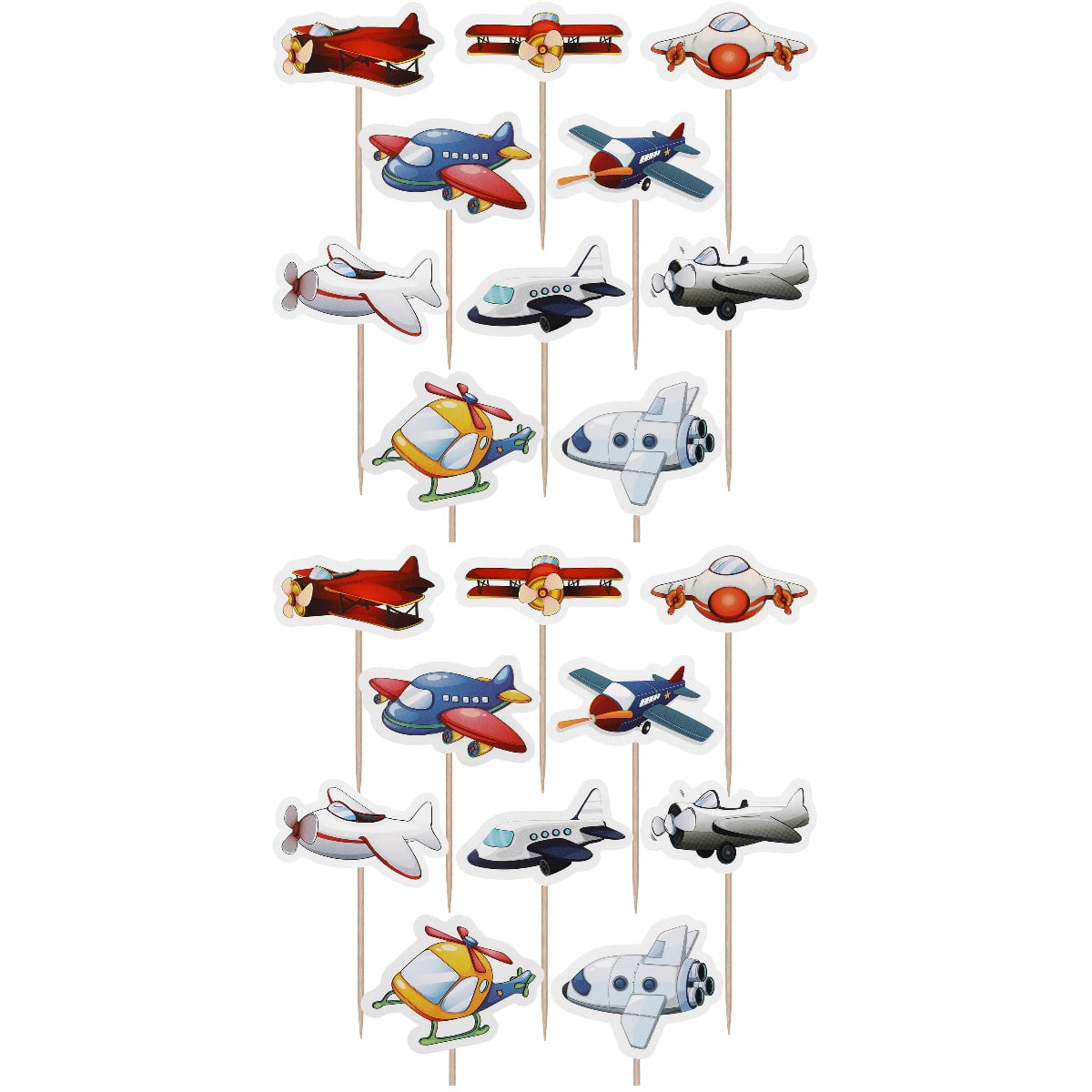 20 Pcs Children’s Toys Cake Topper for Decors Cake Accessories Kids ...