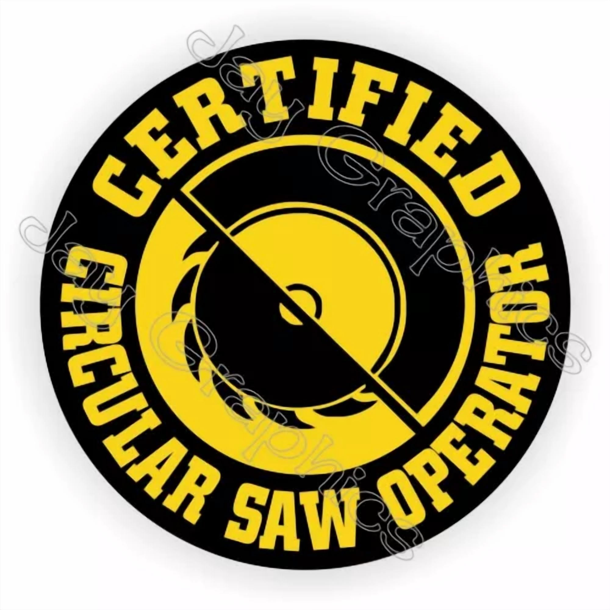 20 Pcs Circular Saw Operator Funny Hard Hat Stickers Helmet Decals ...