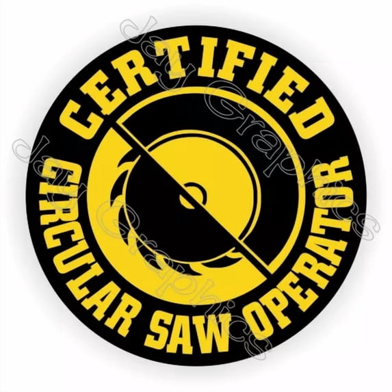 20 Pcs Circular Saw Operator Funny Hard Hat Stickers Helmet Decals ...