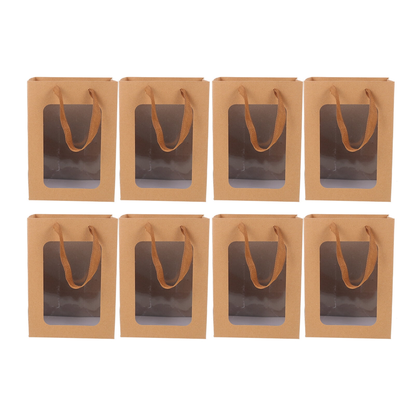 20 Pcs Clear Gift Bags Clear Bags for Gifts Transparent Gift Bags Gift ...