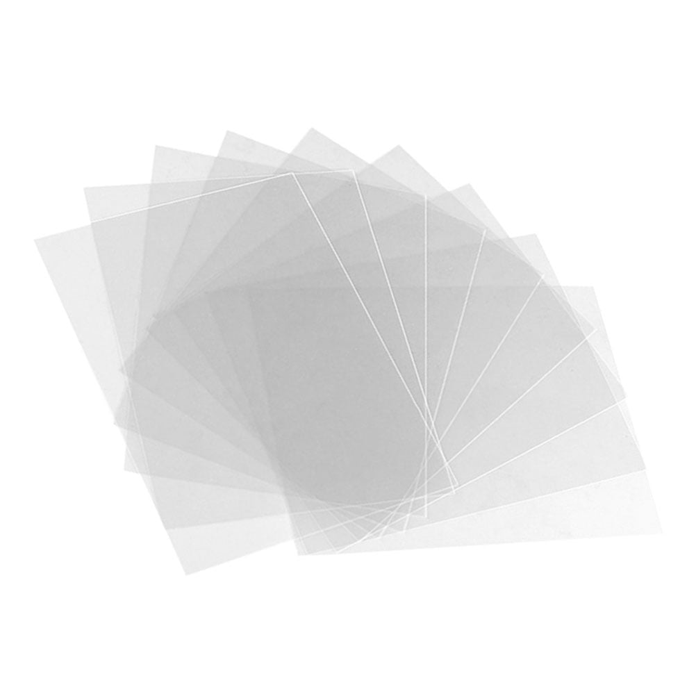 20 Pcs Clear Plastic Sheet Shatterproof Plastic Sheets for Poster ...