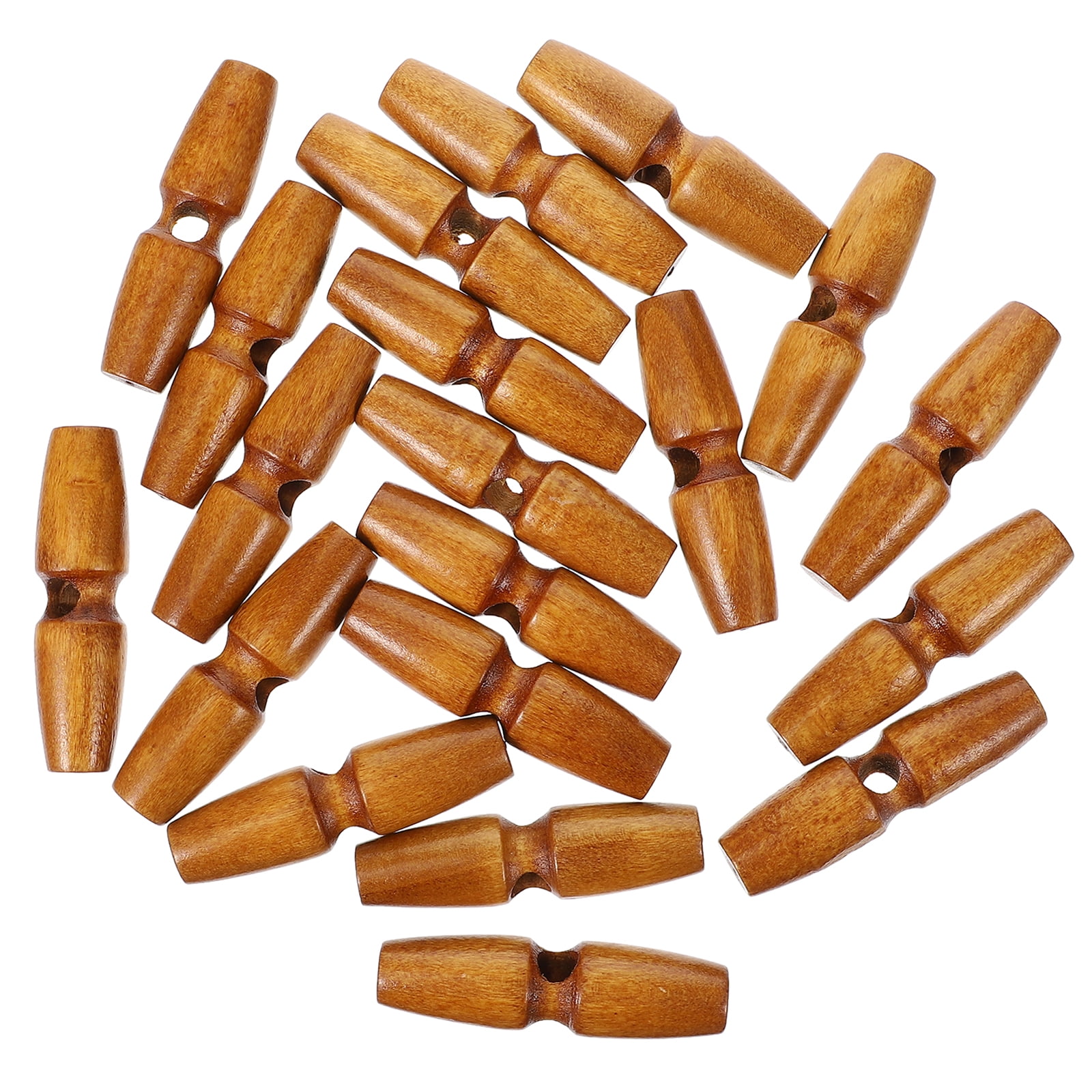 20 Pcs Buttons Imitation Horn Decorative Olive Garment Accessories ...