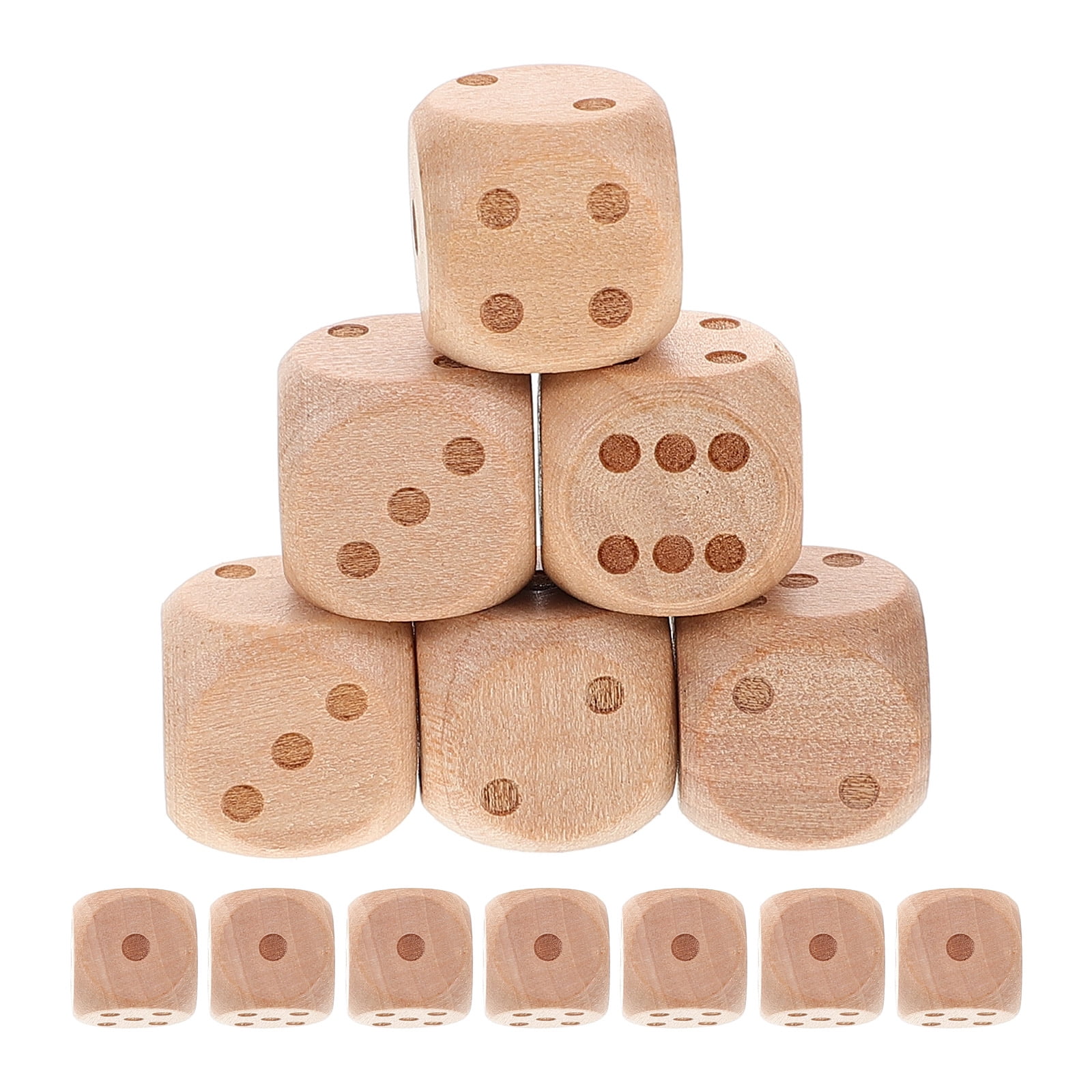 20 Pcs Compact Entertainment Dice Party Game Dices - Walmart.com