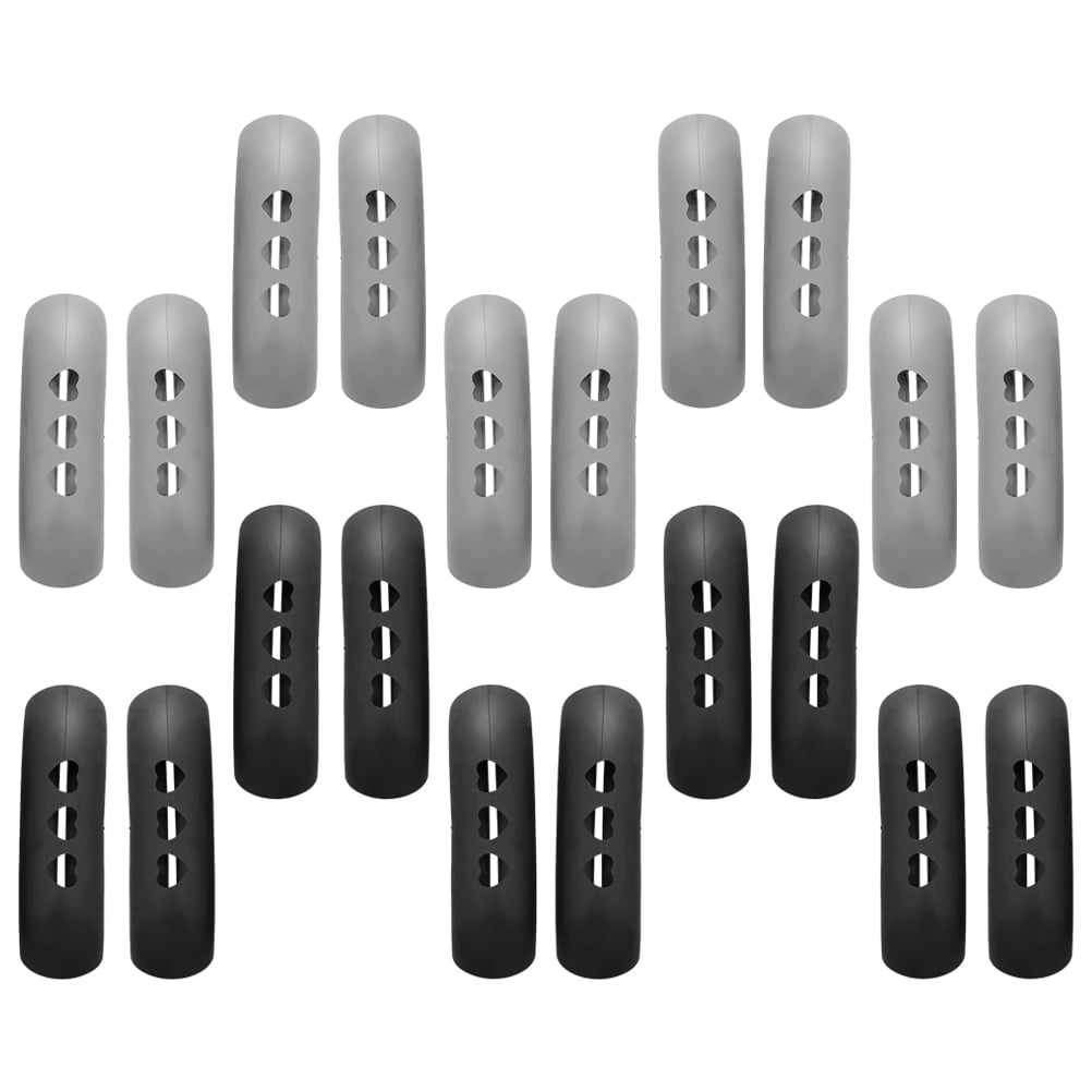 SOPOTUTU 20Pcs Assorted Color Rubber Pan Handle Covers Anti Scald ...