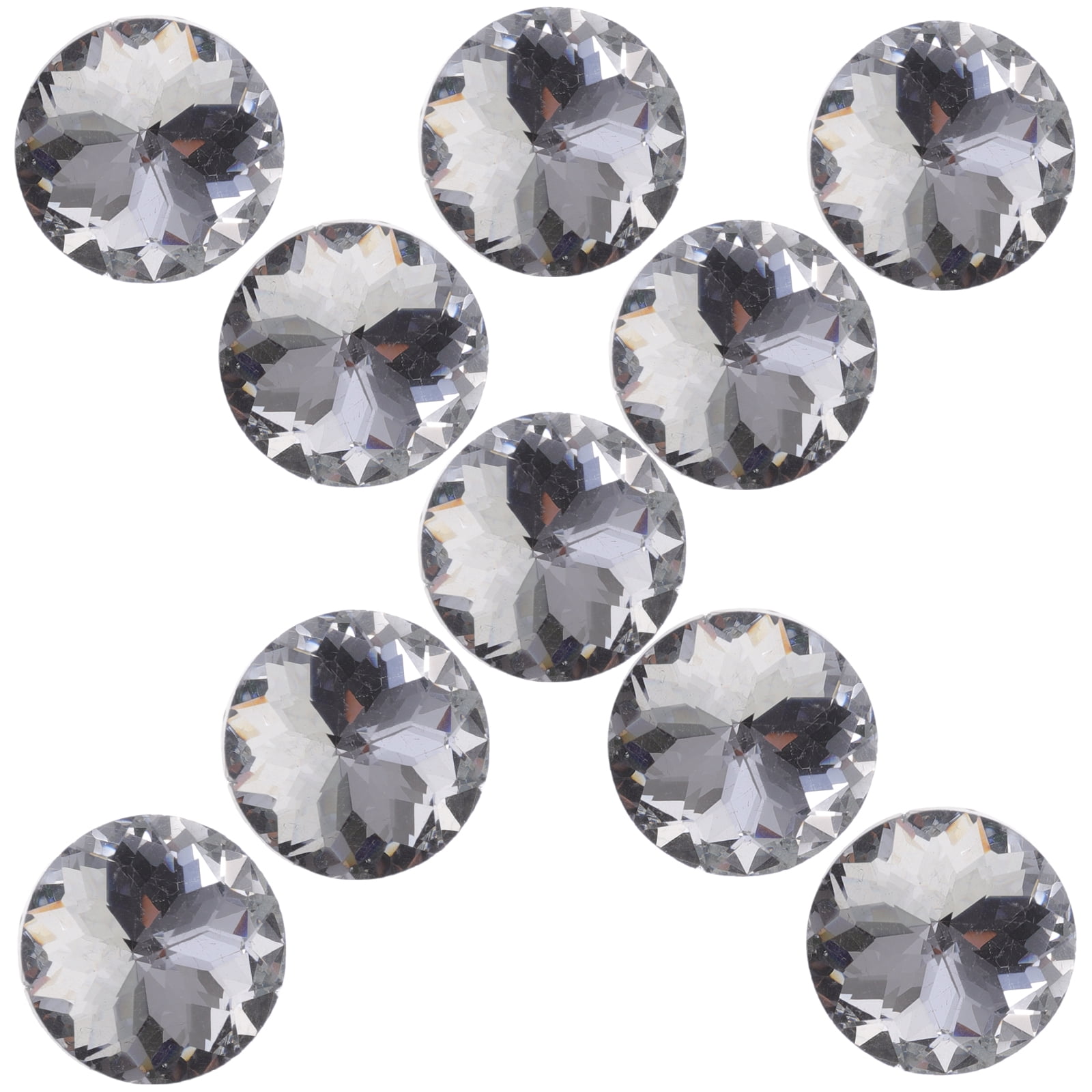 ifundom Crystal Upholstery Buttons 20 Pieces for Furniture Decoration ...