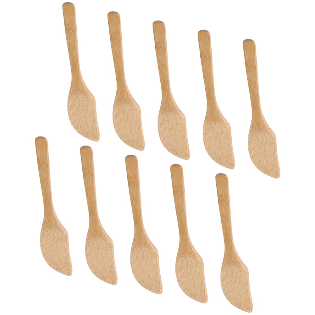 20 Pcs Cream Cheese Butter Christmas Kitchen Batural Mask Spoon Ravioli ...
