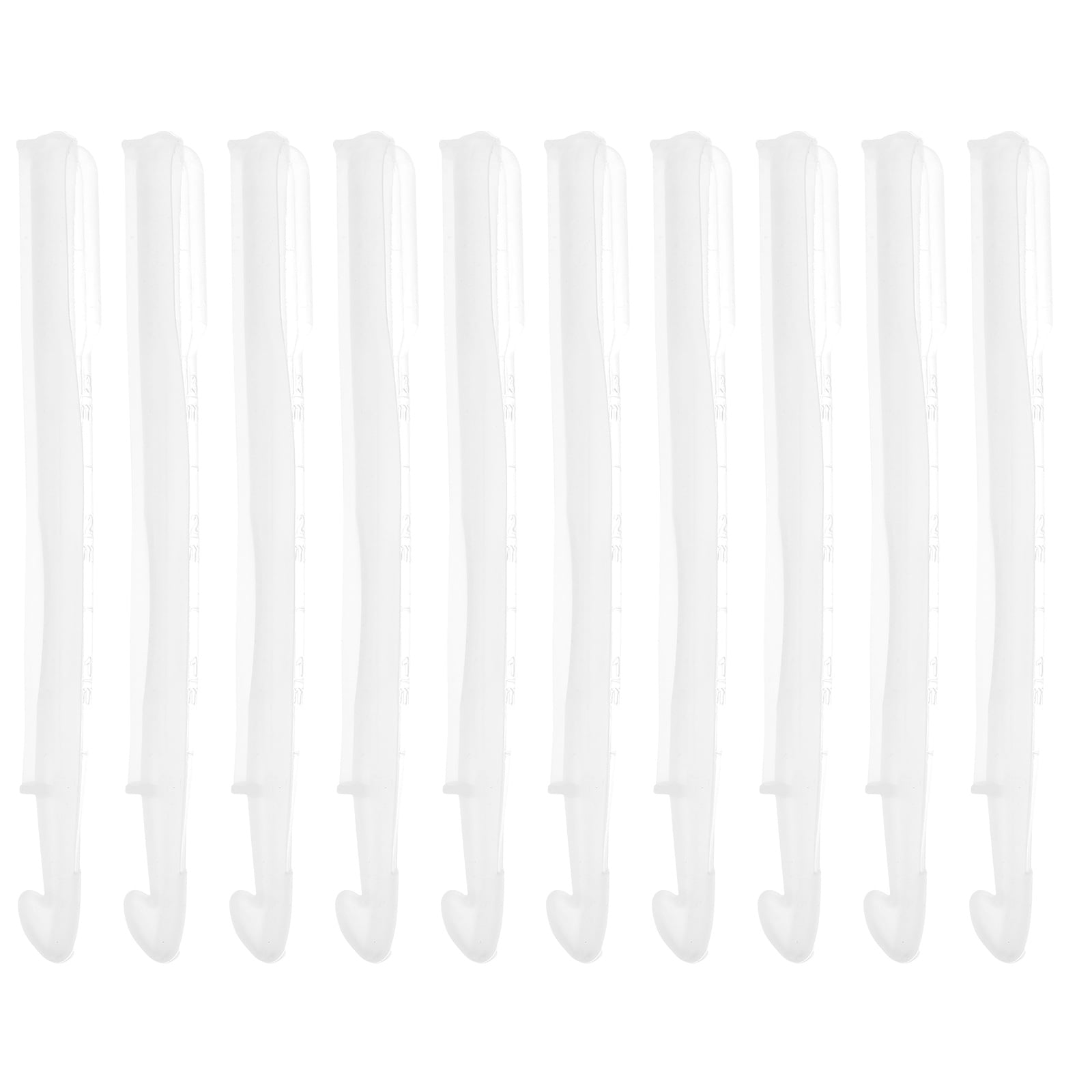 20 Pcs Crystal Epoxy Mold Sewing Tool Silicone Crochet Hook Molds Knitting Needle Expoxy Resin