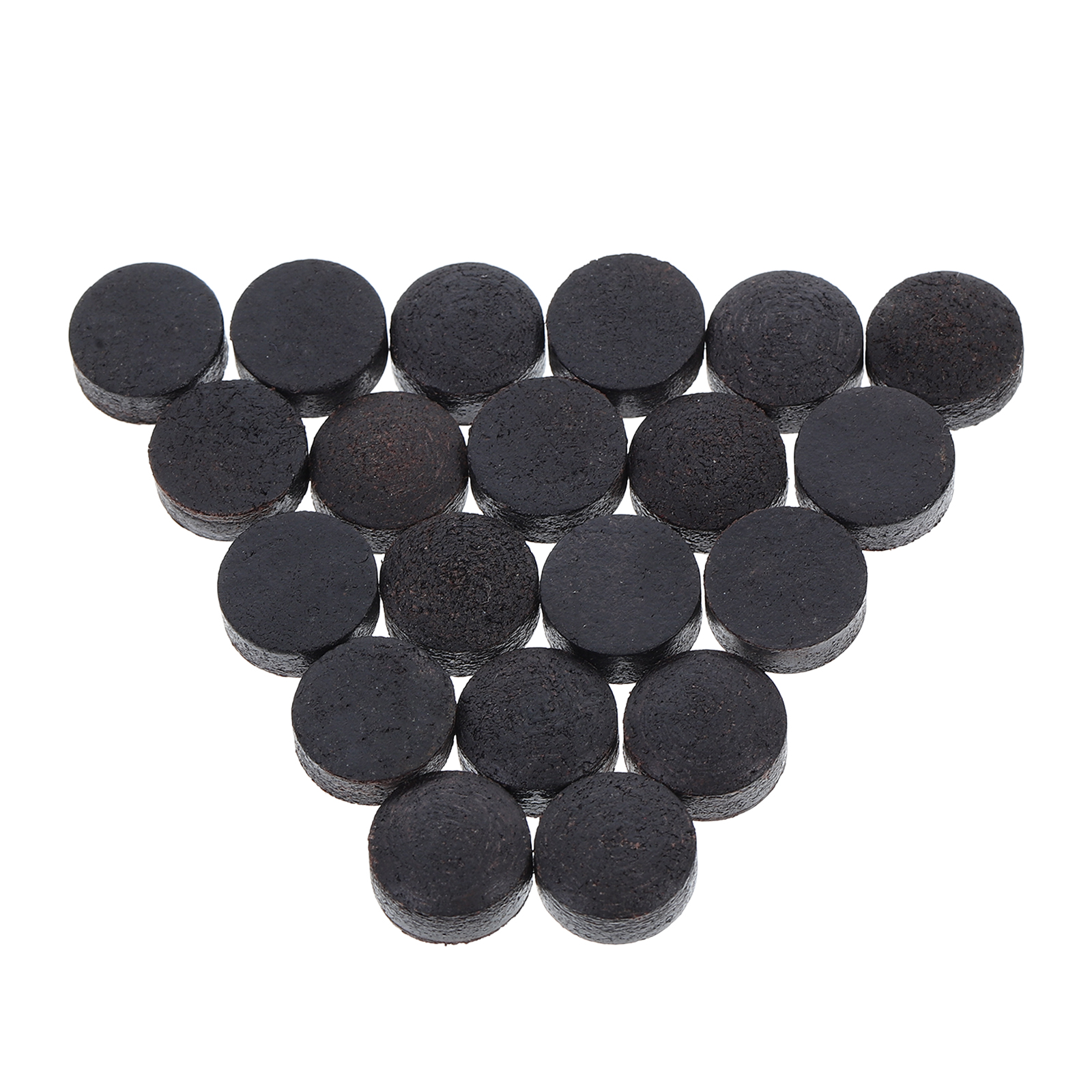 20 Pcs Billiard Cue Stick Tips for Pool Cue Tip Replacement Round Head ...