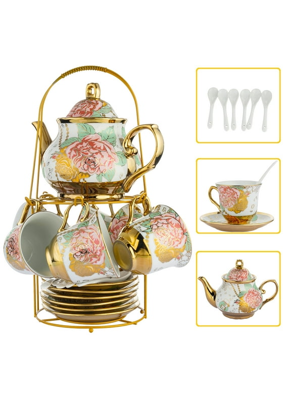 Tea Cup & Saucer Sets in Drinkware - Walmart.com
