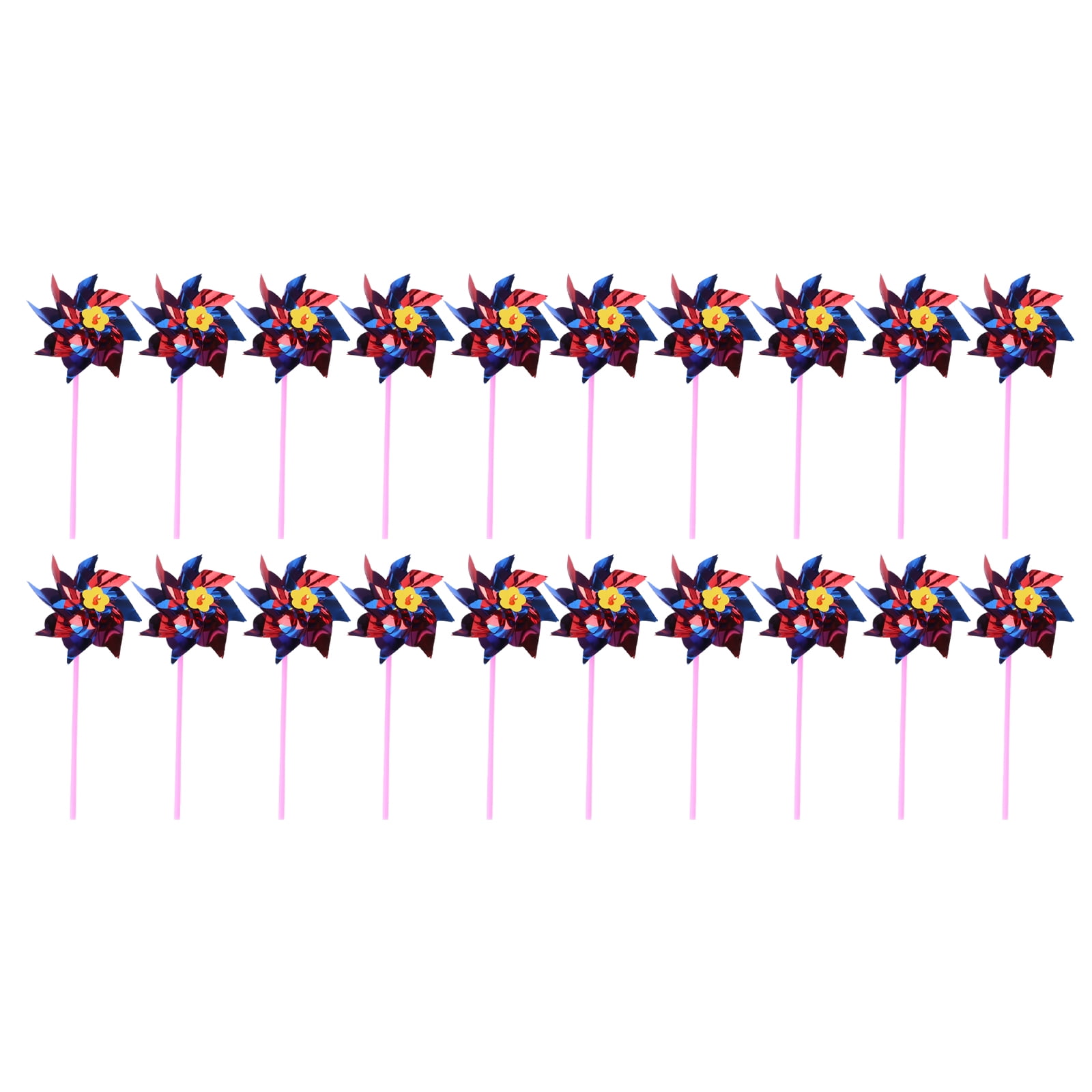 20 Pcs DIY Windmill Toy Colorful Pinwheel Rotating Pinwheels Mini Small ...