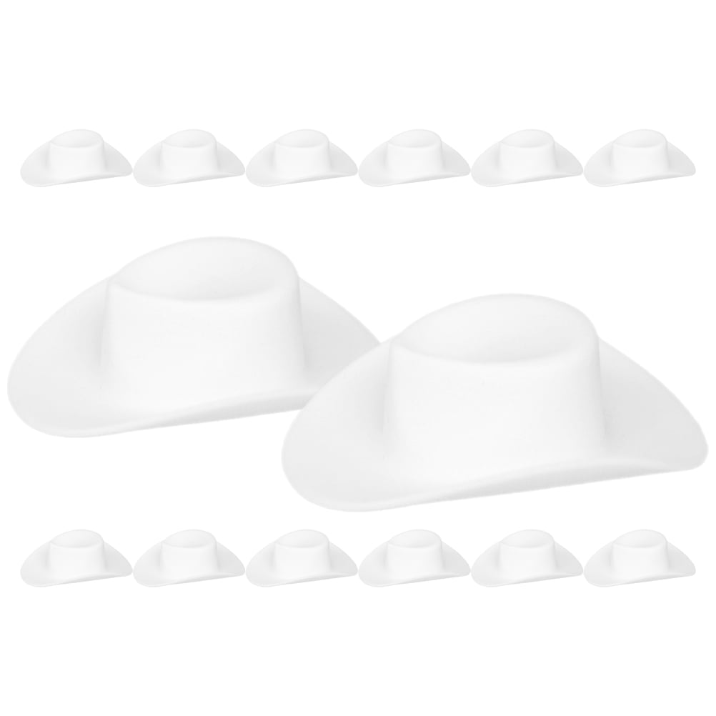 20 Pcs Decorations Childrens DIY Doll Hat Miniature Hats Mini Hat Toy ...