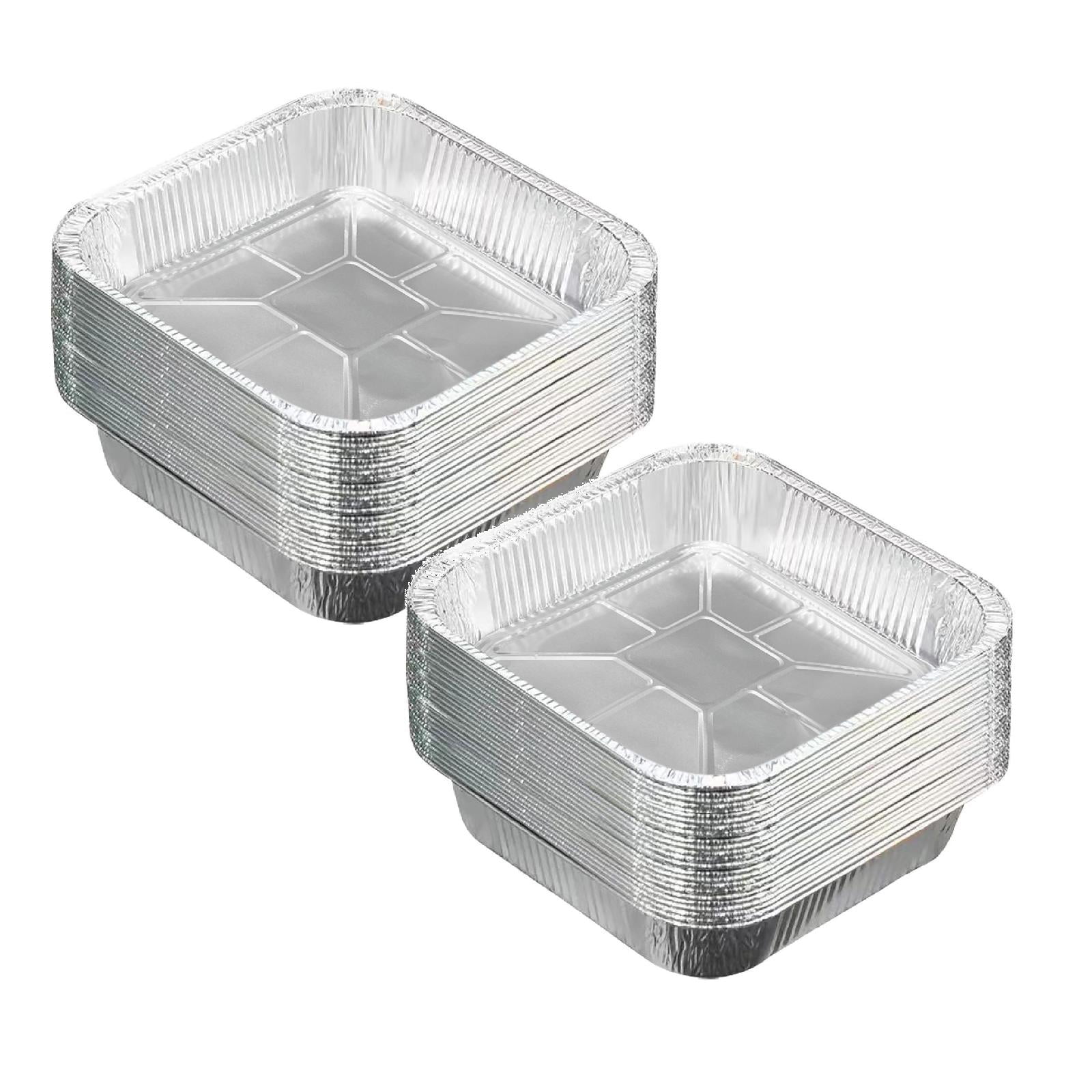 20 Pcs Disposable Aluminum Foil Tins, Disposable Aluminum Tin, Heavy ...