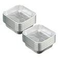 20 Pcs Disposable Aluminum Foil Tins, Disposable Aluminum Tin, Heavy ...