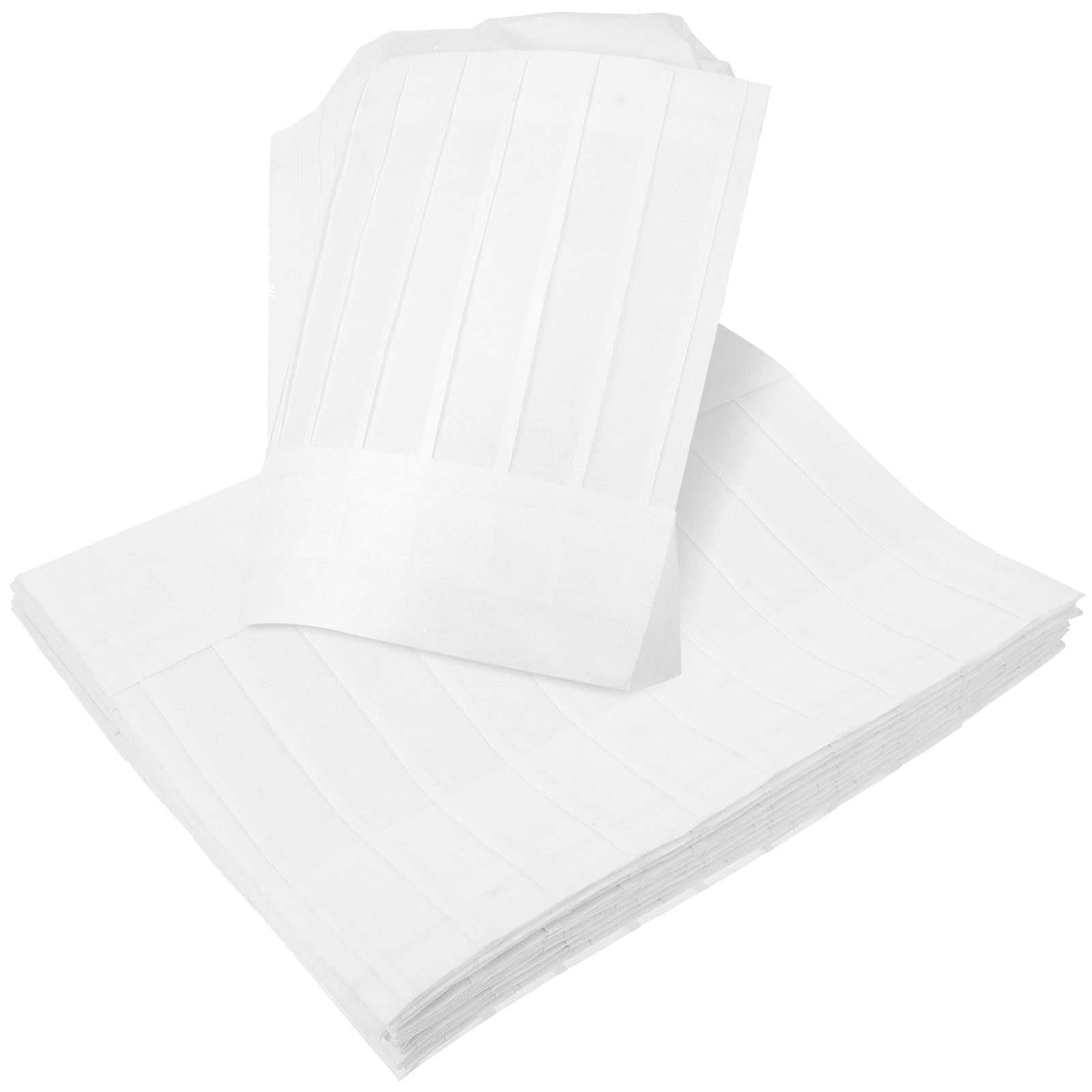 20 Pcs Disposable Chef Hat The Cap Restaurant Chef Hat Chef Hats Cook ...