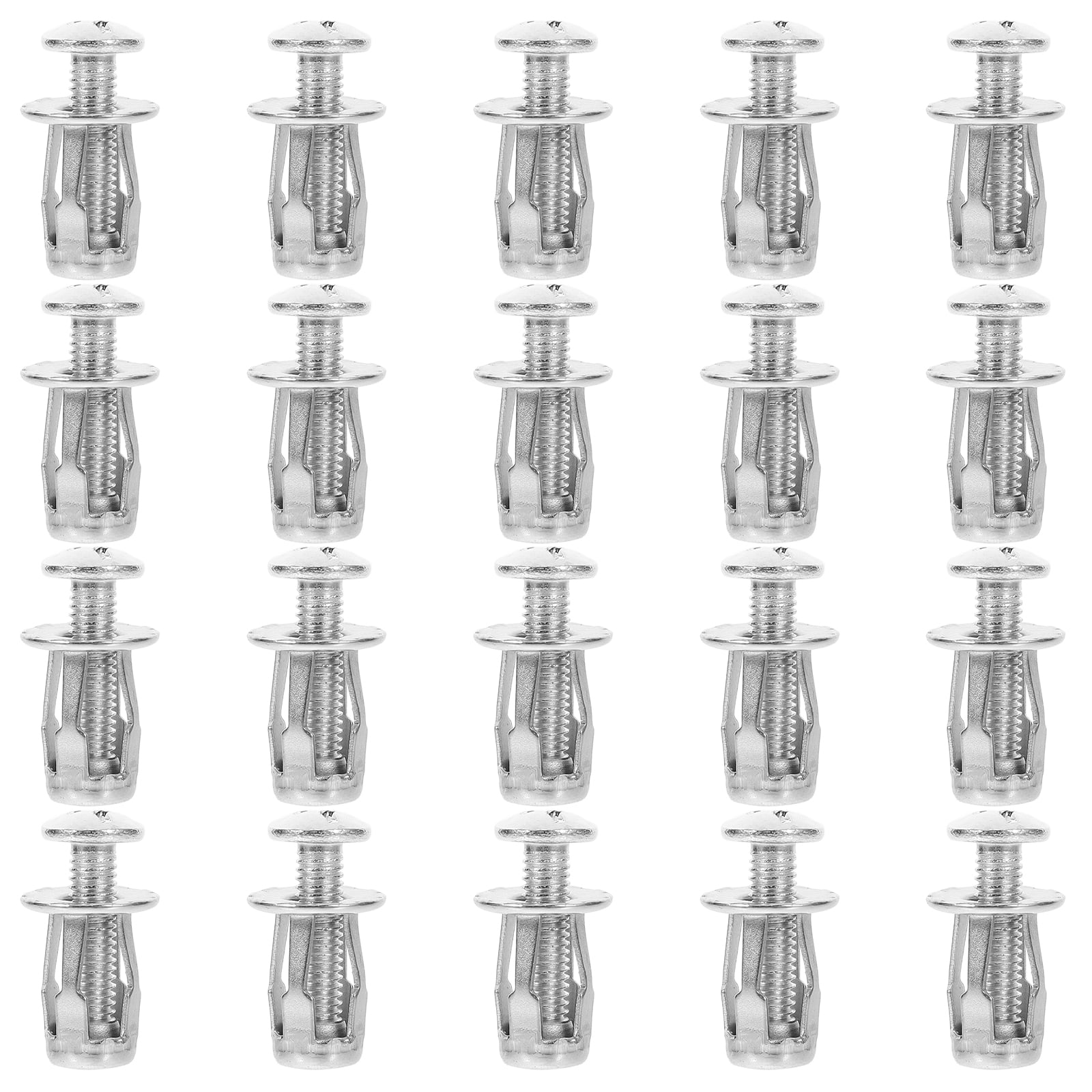 20 Pcs Door Anchor Screw Bolts Rv Wall Anchors Hollow Door Anchors ...