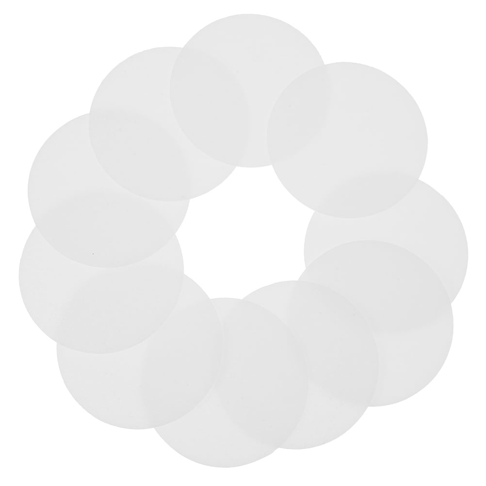 Homoyoyo 20Pcs White Downlight Lamp Shade Diffusers Pc Light Barrier ...