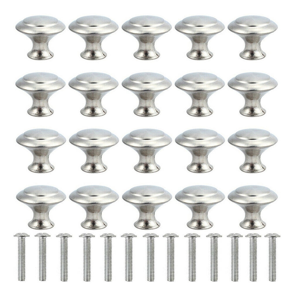 20 Pcs Drawer Pulls Door Knobs Single-hole Handles Cabinet Drawer Knob ...