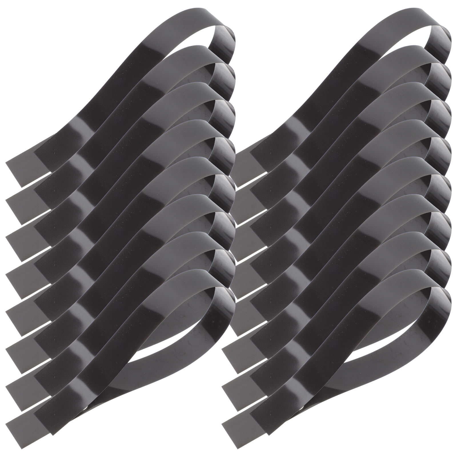 20 Pcs Drum Wire Mounting Straps Cable Ties Snare Ribbon Black ...