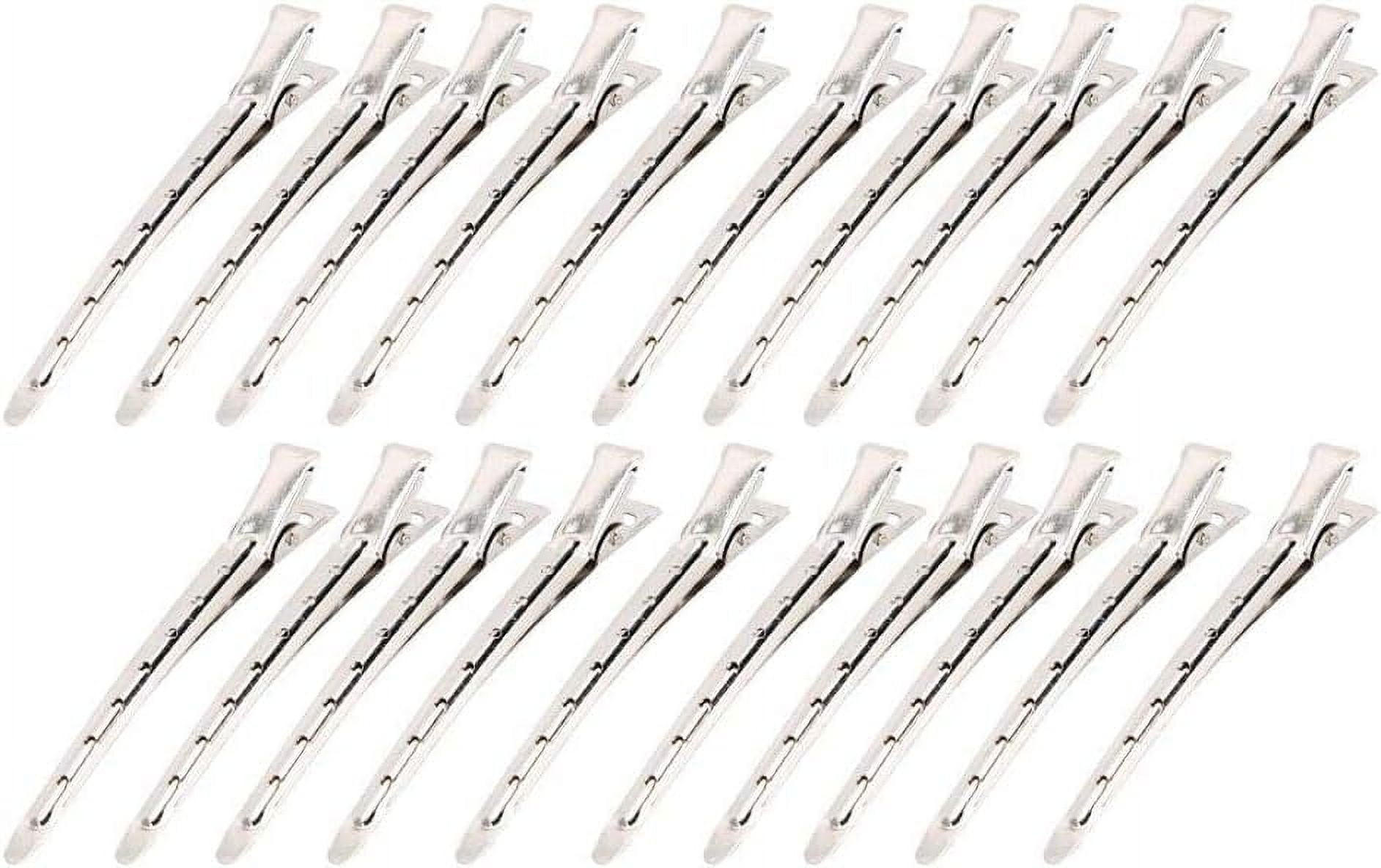 20 Pcs Duck Bill Clips, 3.5 Inches Professional Metal Duckbill ...