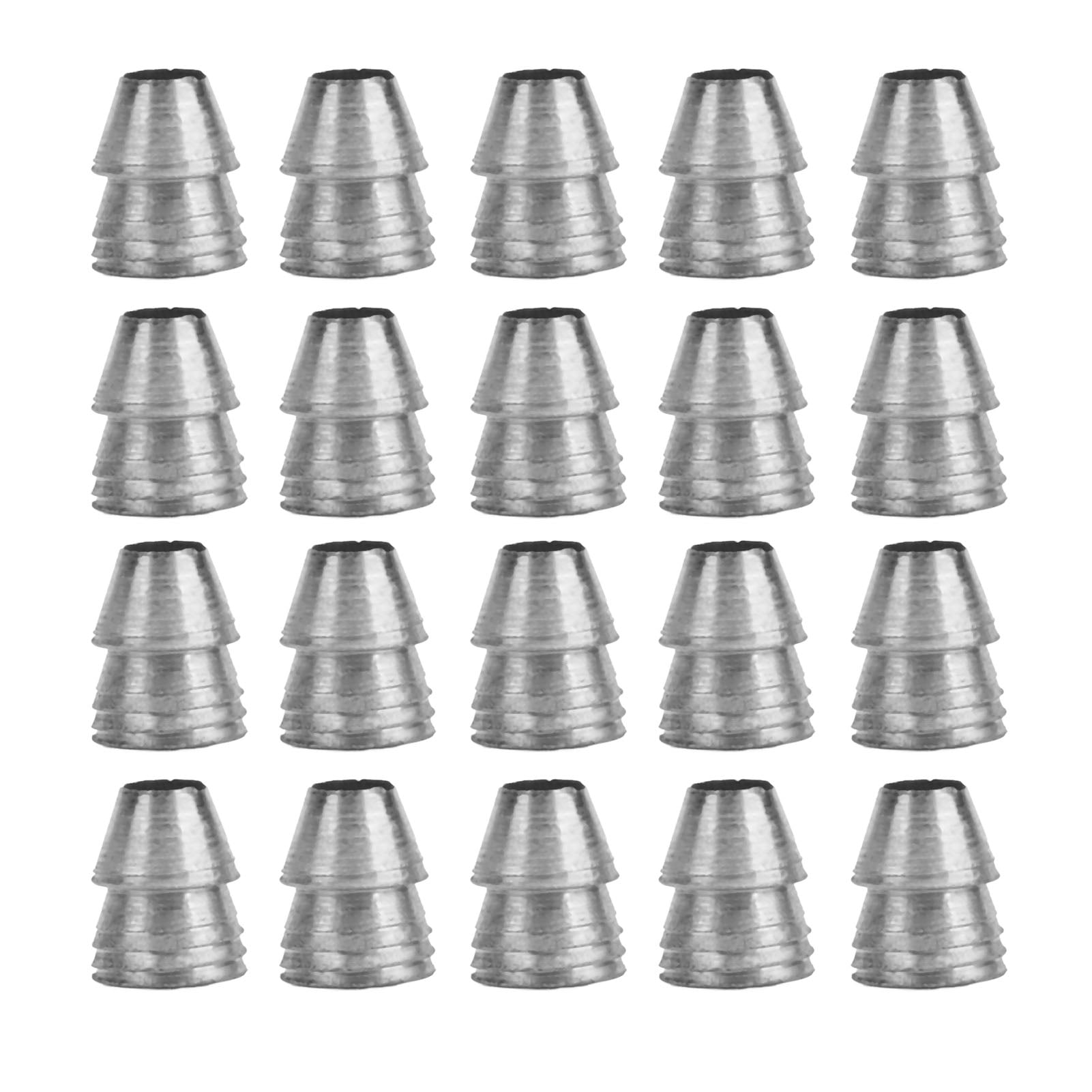 20 Pcs Durable Round Handle Steel Hammer Splitting Wedge Set for Axe ...