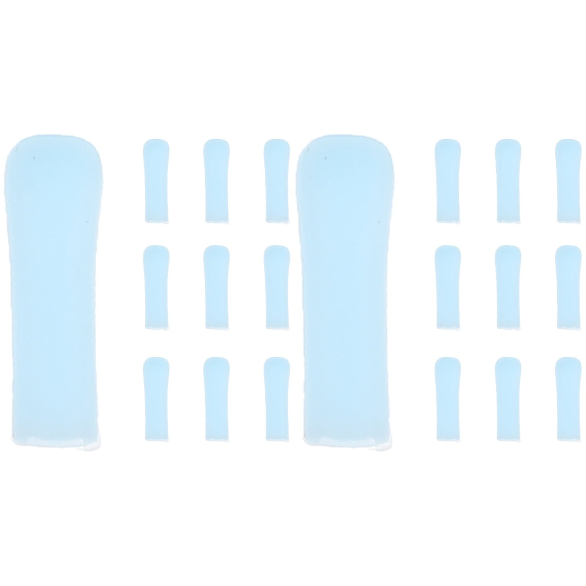 20 Pcs Ear Cleaning Tools Silicone Ear Spoon Wax Removal Accessory ...