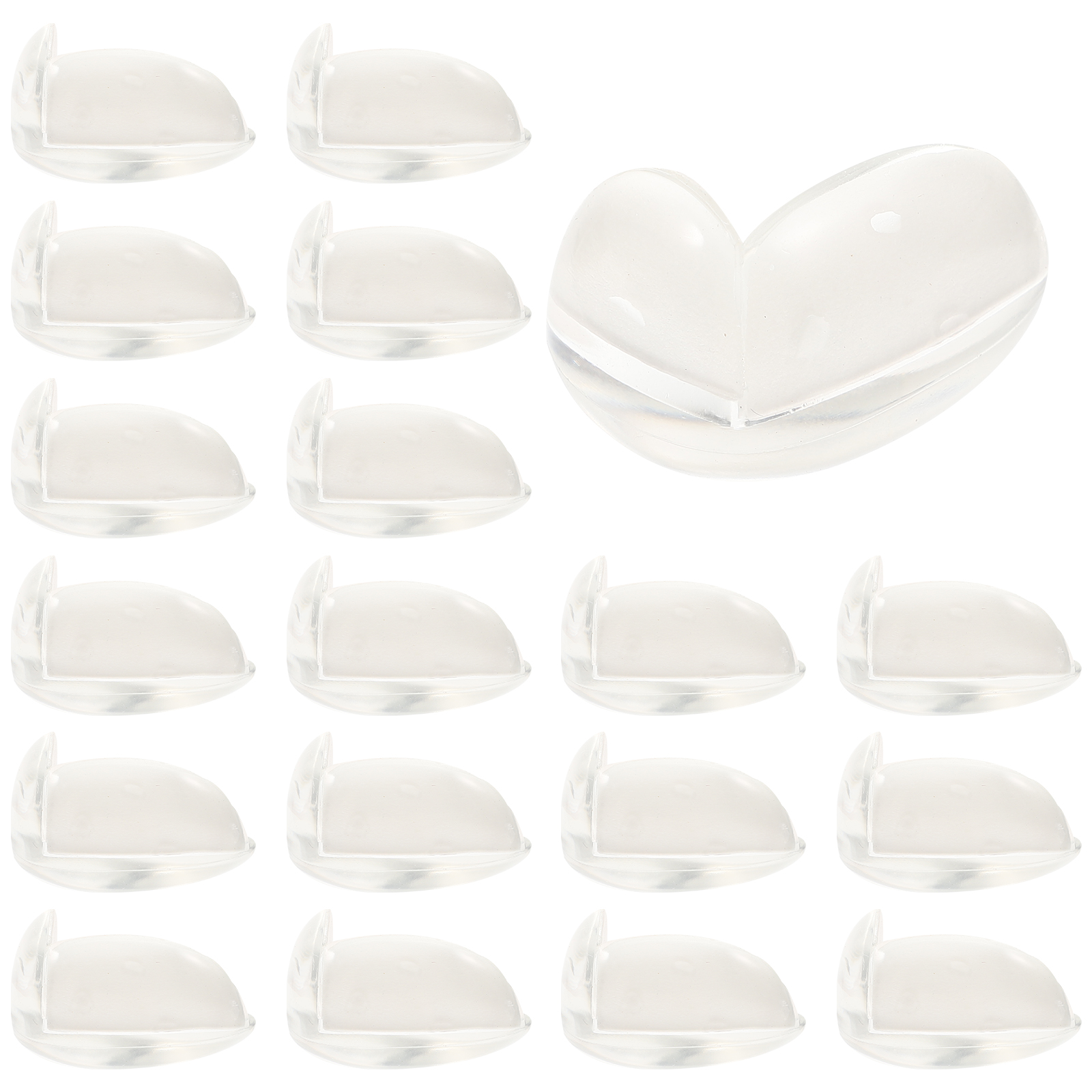 20 Pcs Edge Protector for Baby Crash Pad Table Corner Covers Anti ...
