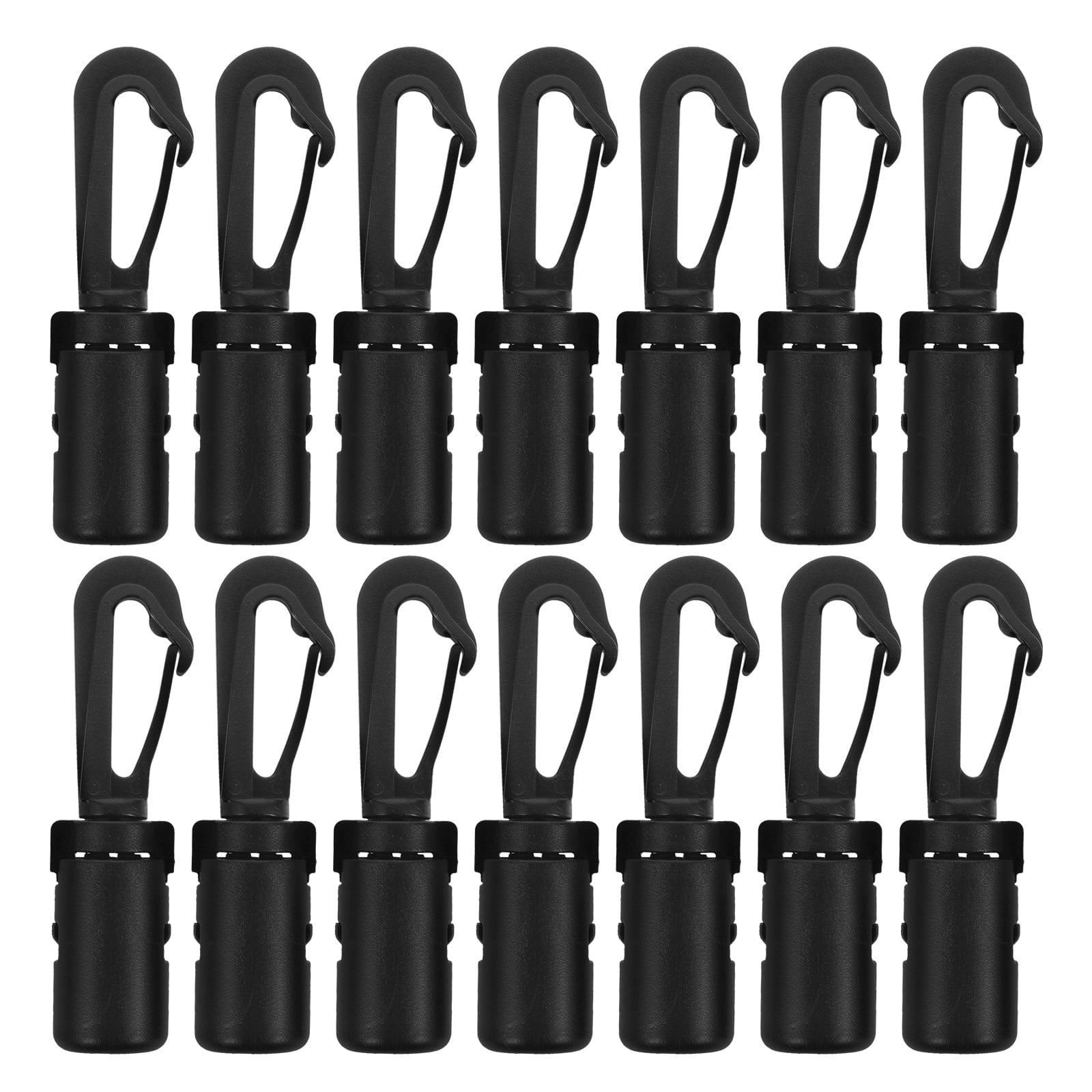 20 Pcs Elastic Cord Hook Kayaks Yacht Tie Hook Dock Mooring Line Hook ...