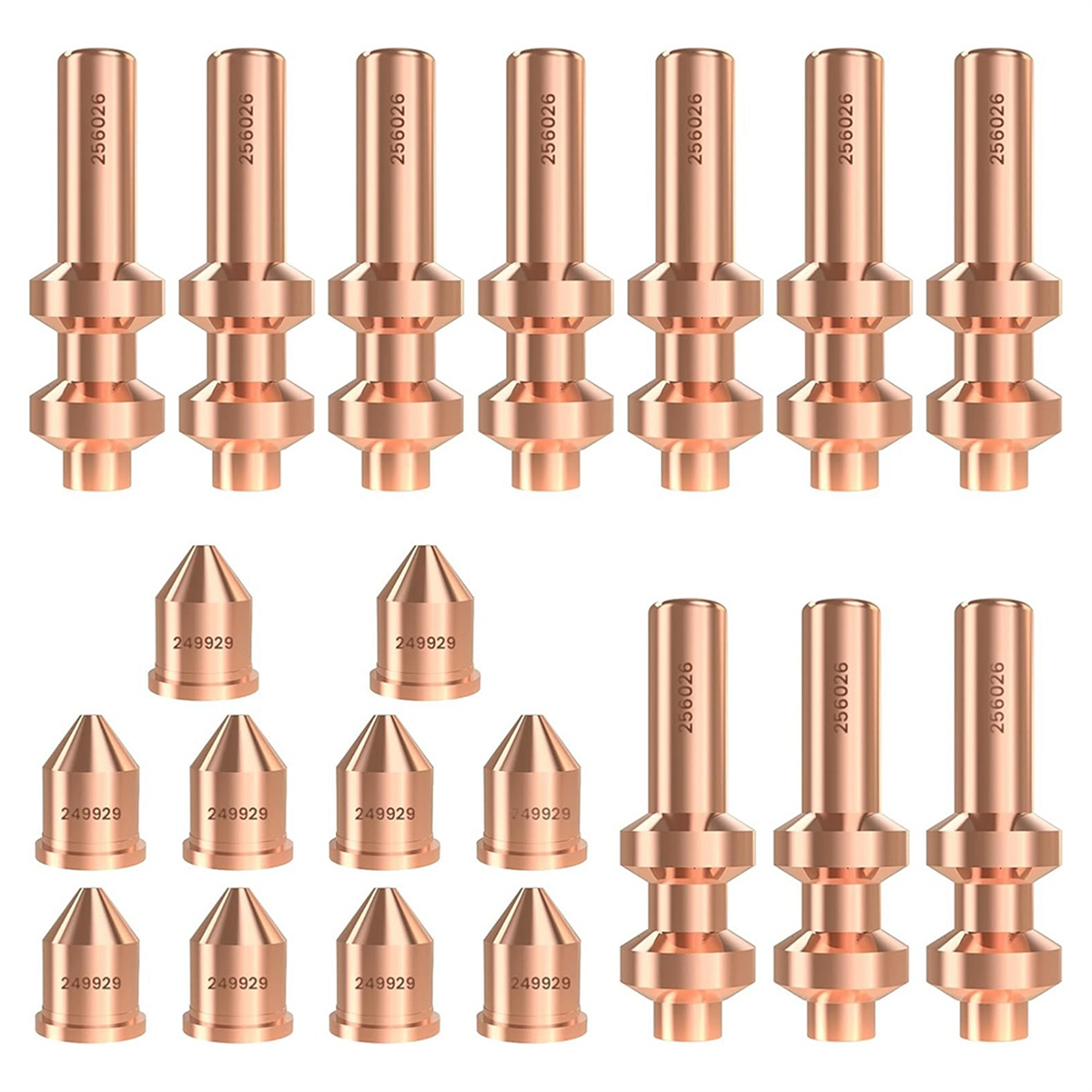 20 Pcs Electrode 256026 Tip 249929 for -Spectrum 875 Auto-Line Cutter ...