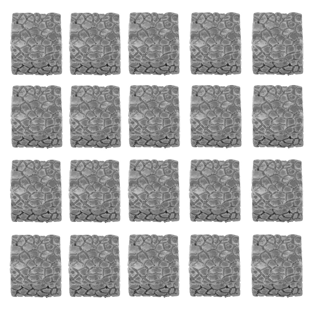 20 Pcs Fairy Garden Stepping Stones Ladder Scene Decor 1.40X1.20X0.60CM ...