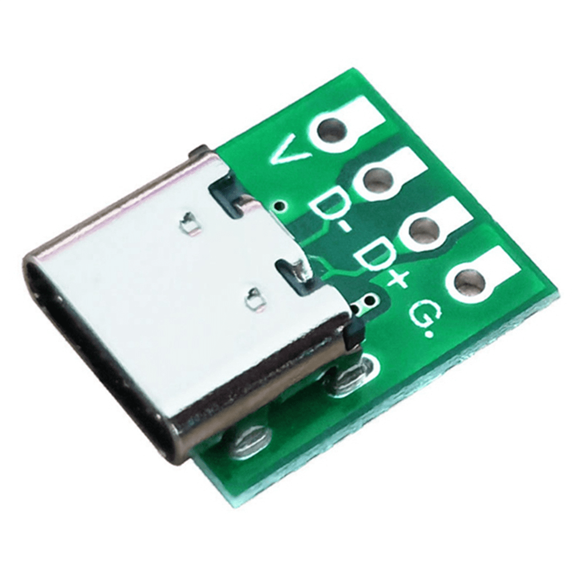 20 Pcs Female Connector USB Type C Breakout Board with PCB Converter ...