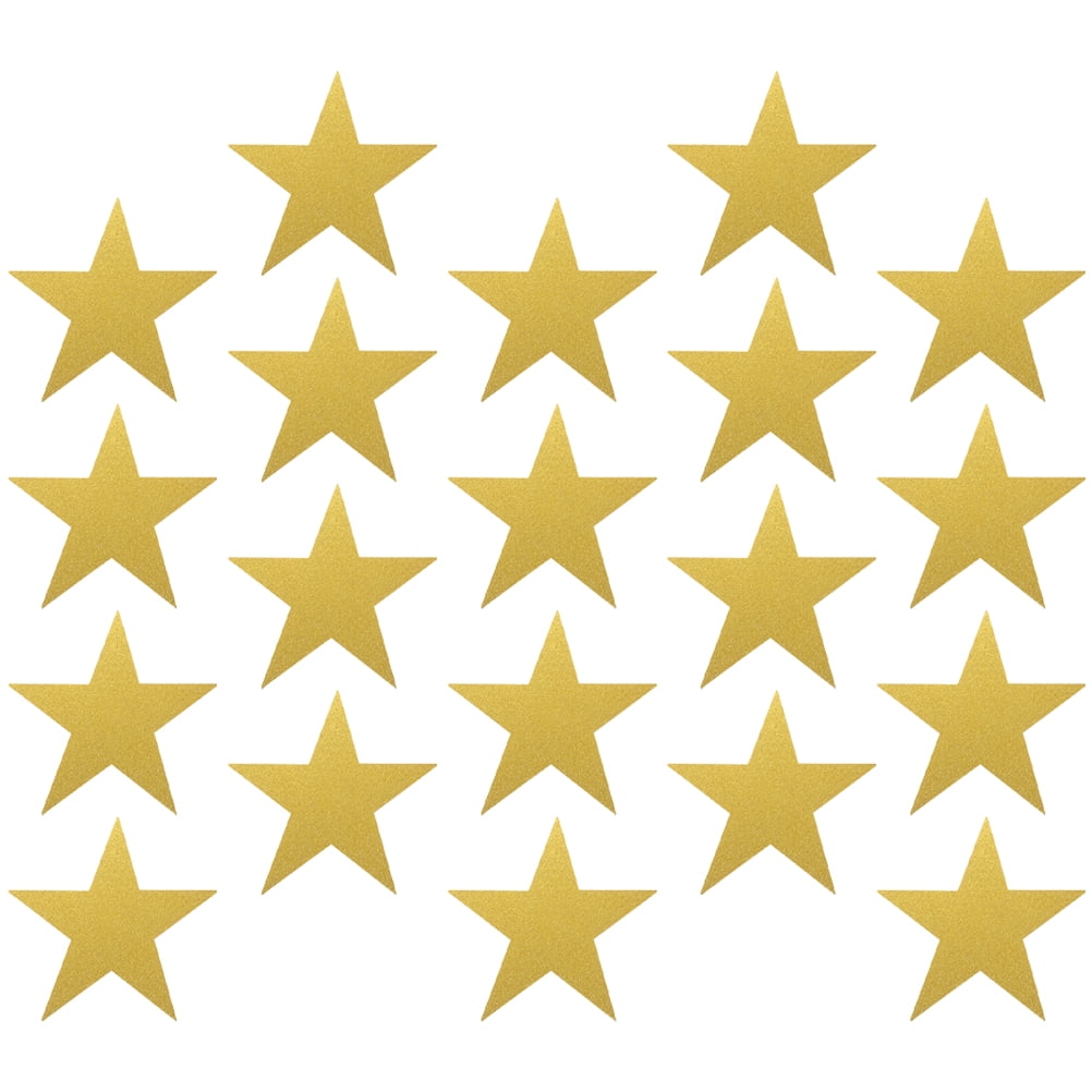 MERRYHAPY Paper Cutouts Golden 20Set 5.9x5.9in - Walmart.com