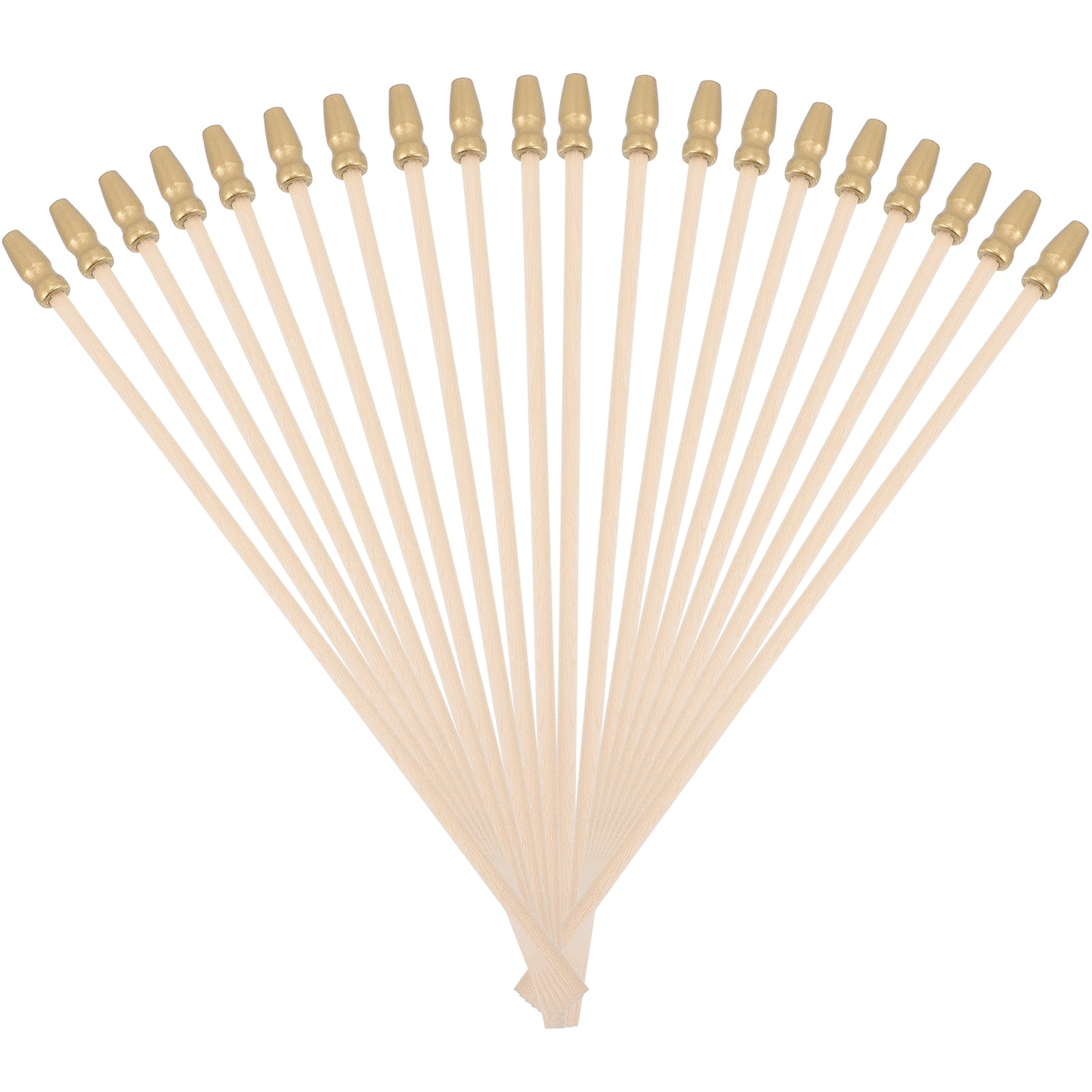 20 Pcs Flag Pole Durable Flagpole Mini Stands Post Holder White ...