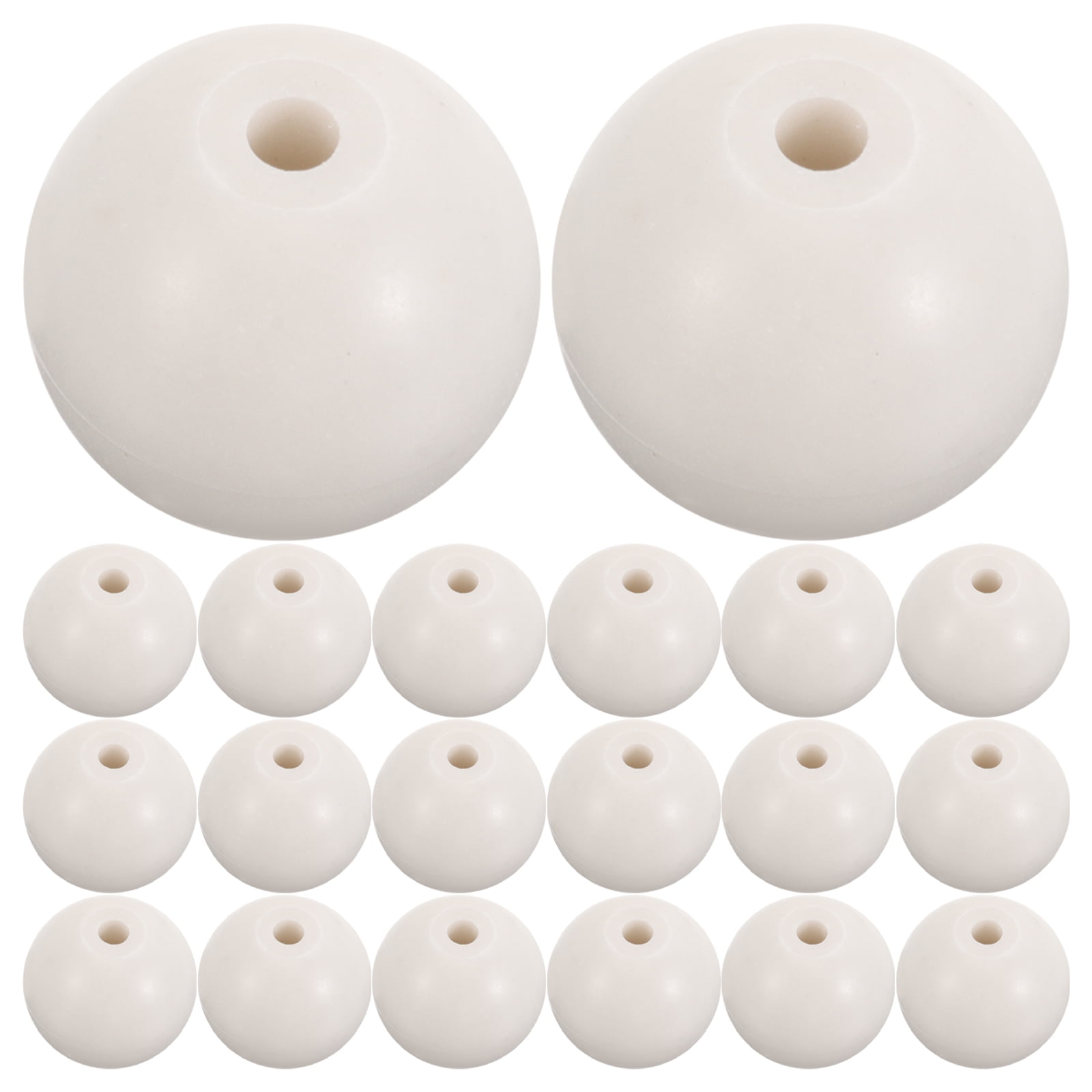 20 Pcs Flag Pole Windproof Guide Beads Retainer Ring Poles Outdoor ...