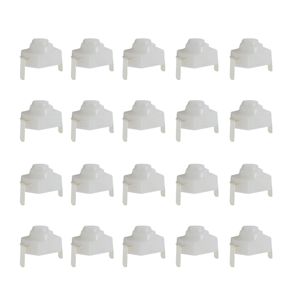 20 Pcs Flashlight On-off Replacement Tactile Button Switch Flashlight ...