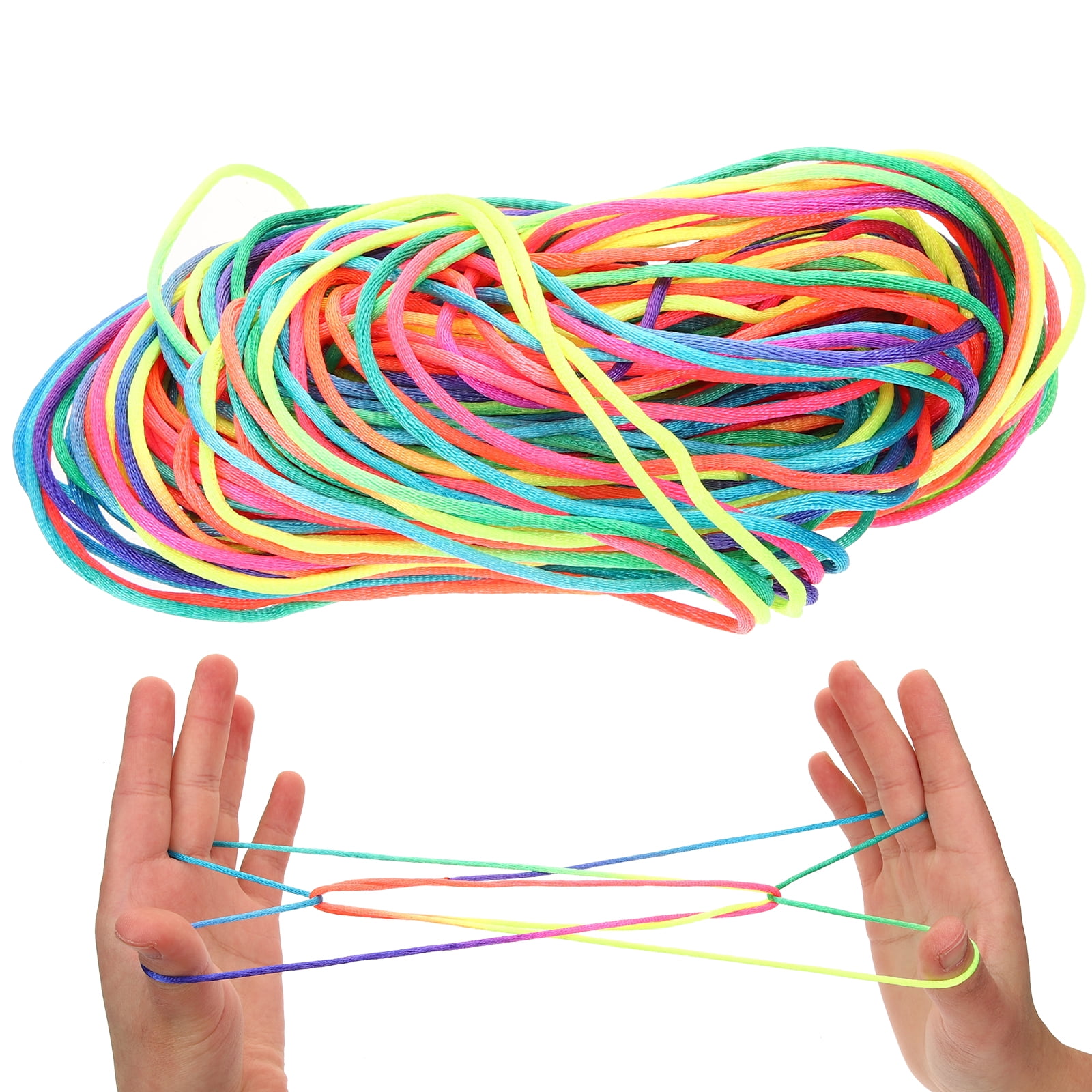 20 Pcs Rope Chinese Jump Rope for Kids Training Toy Cats Cradle String ...