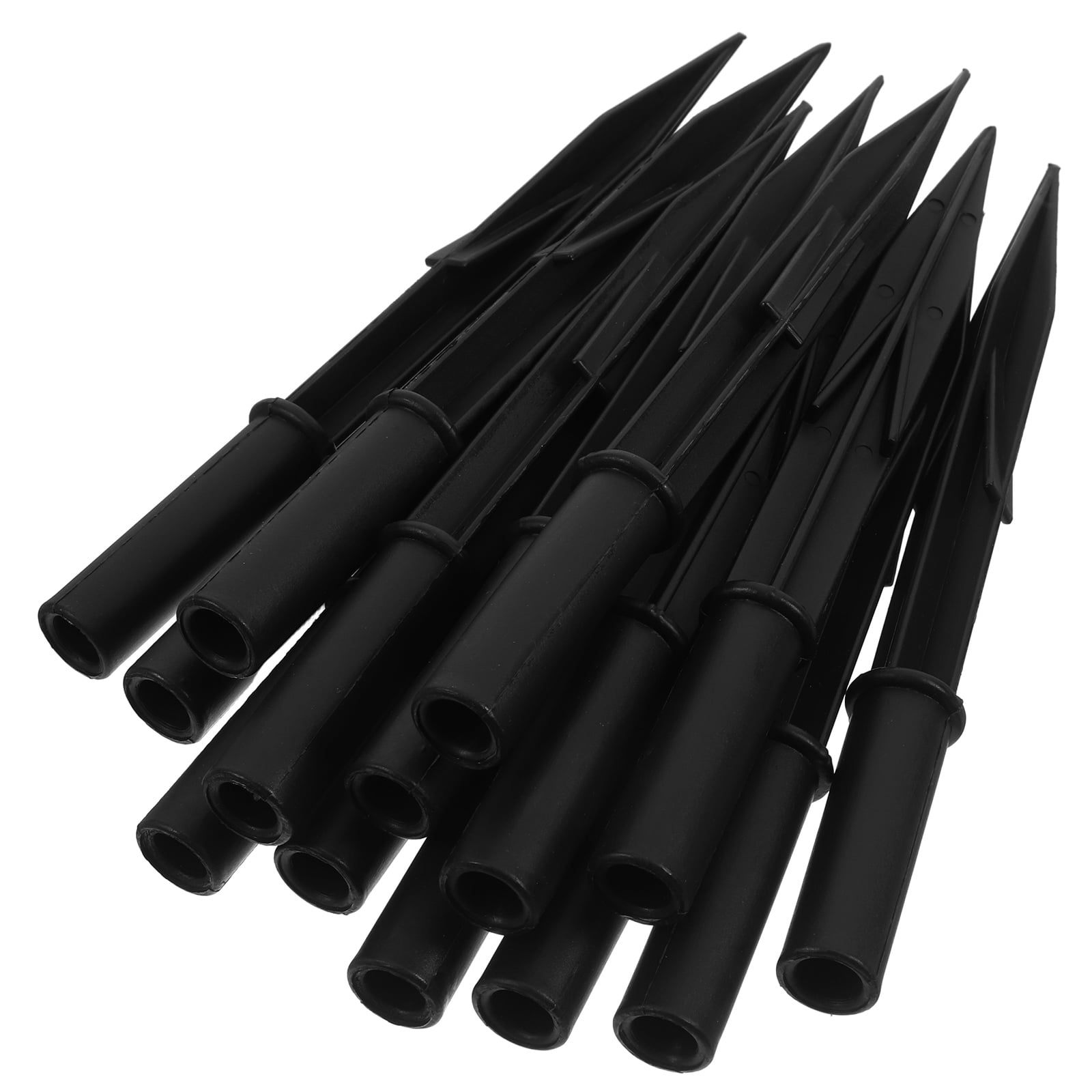 20 Pcs Flocking Gypsum Lamp Ground Pole - Walmart.com
