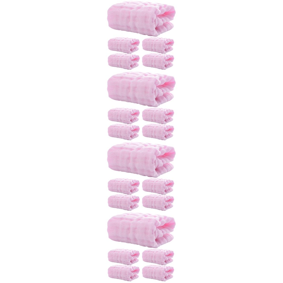 20 Pcs Foam Cotton Bib Towel Bath Towels for Baby Girl Child Burping ...