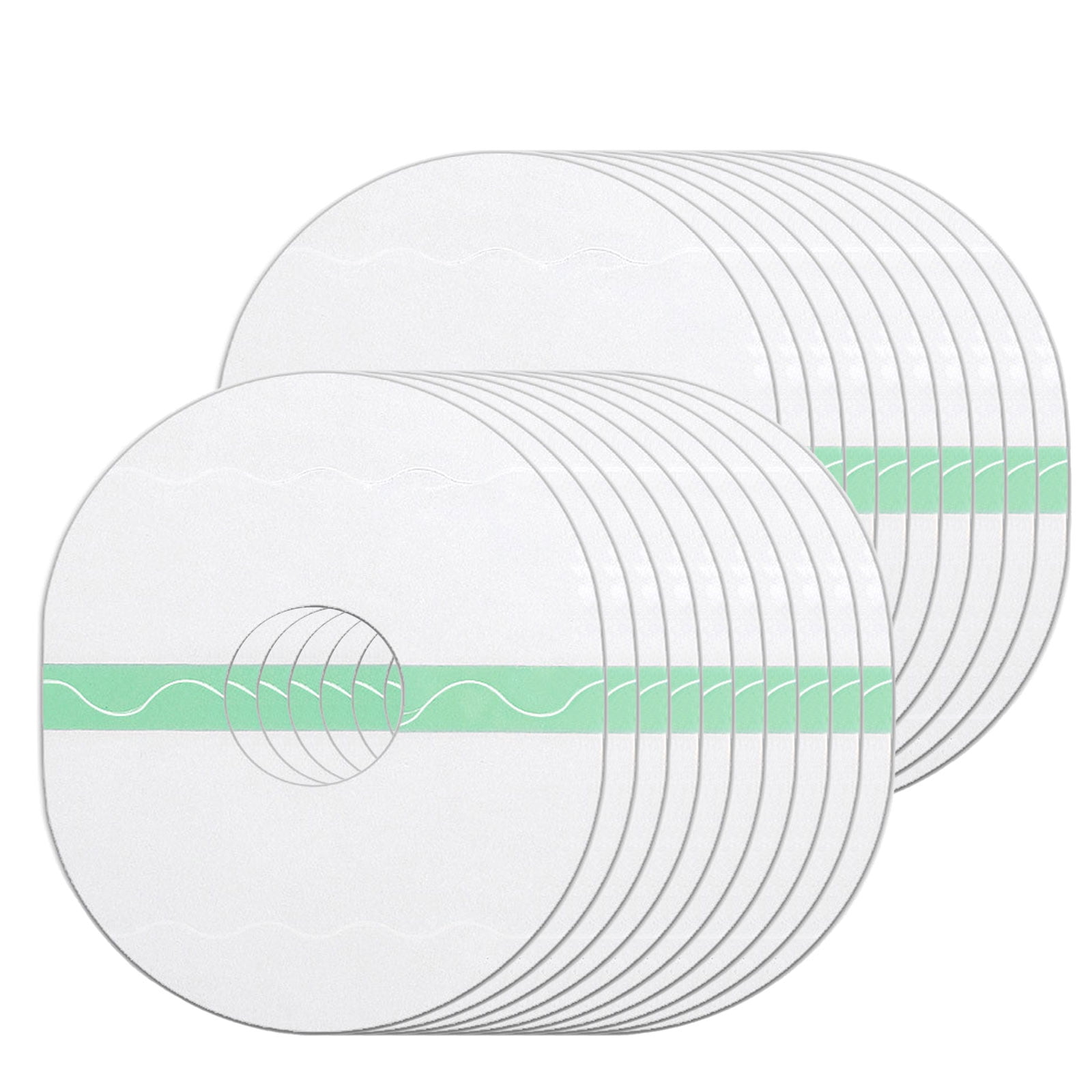 20 Pcs Freestyle Libre Adhesive Patches Oval Sensor Covers Transparent ...