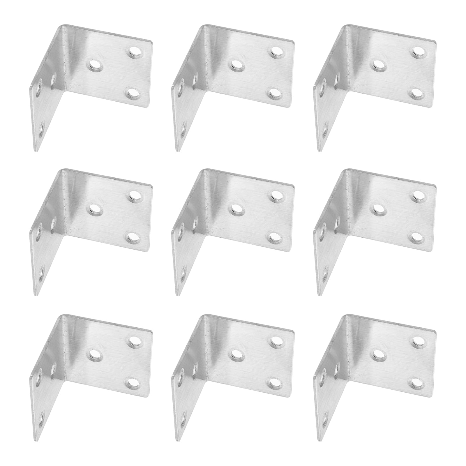 20 Pcs Furniture Corner Brace Right Angle Partition Bracket Fixing ...