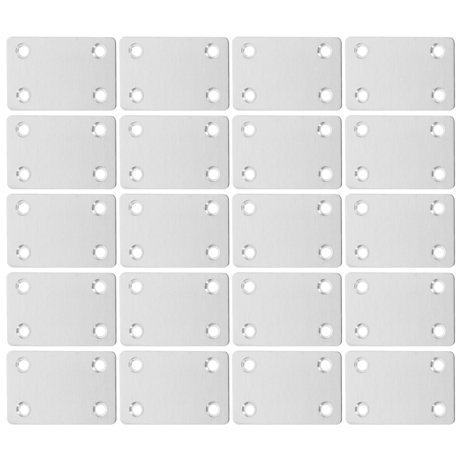 20 Pcs Furniture Corner Plates Metal Joining Plates for Wood Metal ...