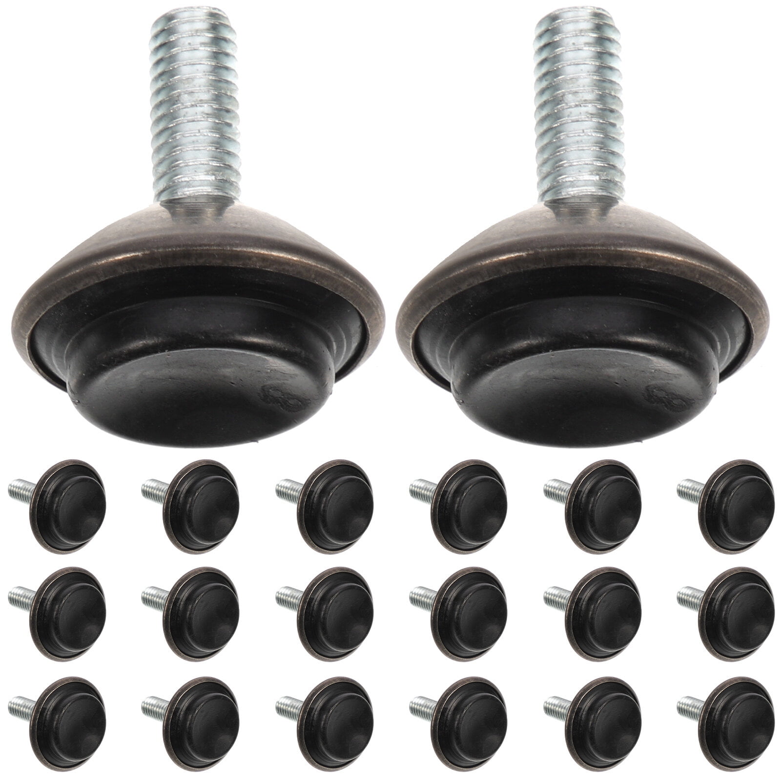 20 Pcs Furniture Swivel Feet Heavy Duty Chair Adjustable Feet Table ...